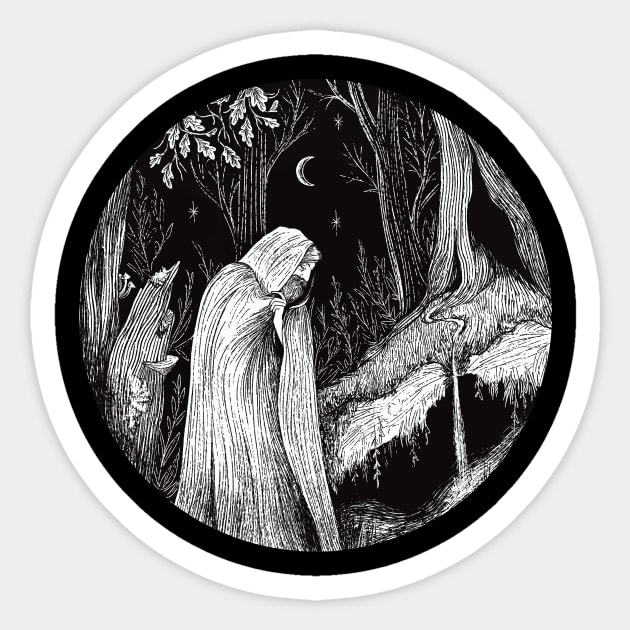 The Wizard - Wizard - Sticker | TeePublic